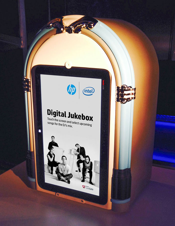 Work – HP Jukebox – Funnel 33